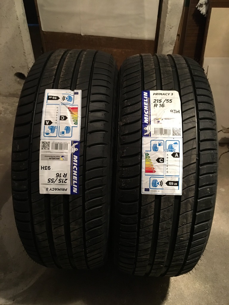 Opony letnie MICHELIN 215/55 R16 - 7305998574 - oficjalne archiwum Allegro