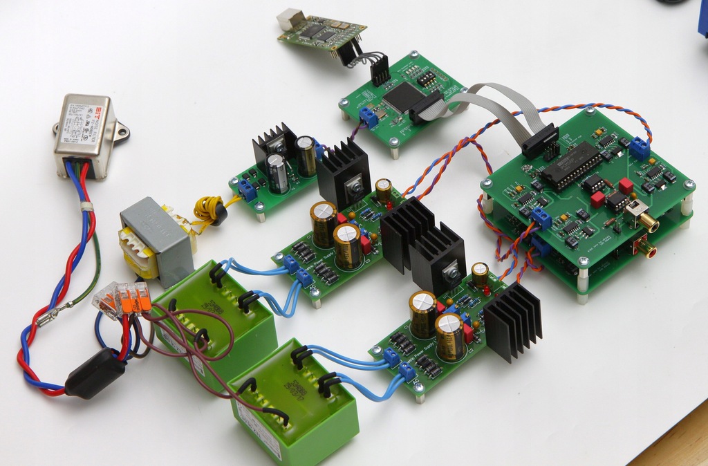 DIY DAC R2R PCM58 FPGA Xilinx Spartan 6 + Amanero - 7629400760 ...