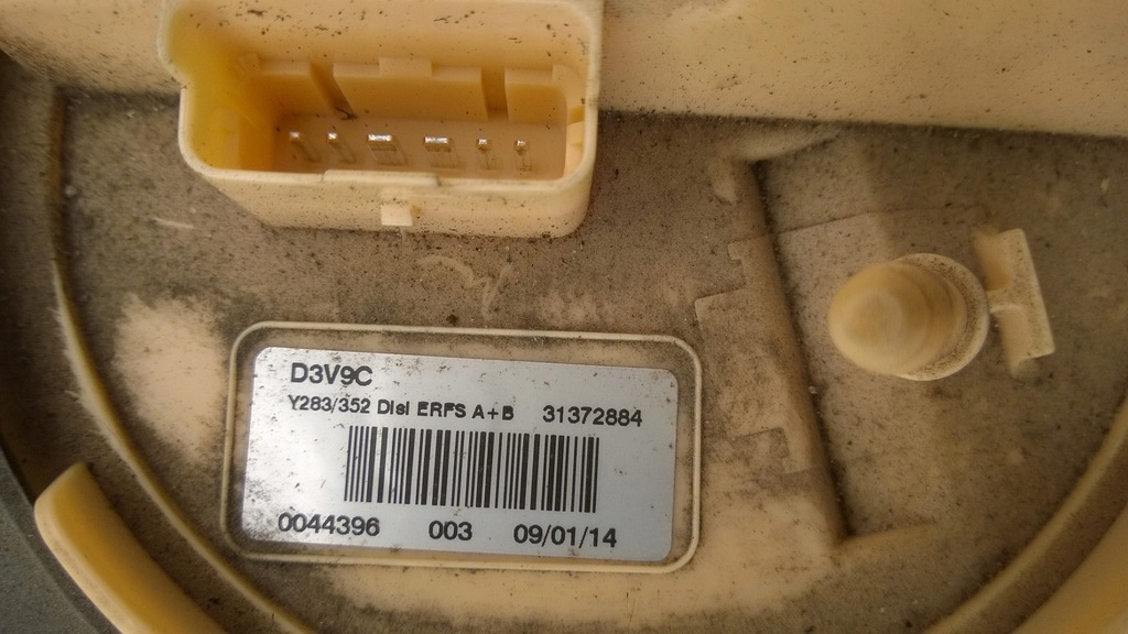 VOLVO XC60 S60 V60 POMPA PALIWA BENZYNA 31372884 - 7185655894 ...