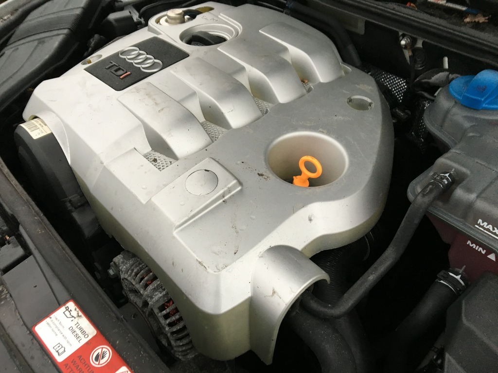 Silnik 1.9TDI AWX 130KM Kompletny Audi A4 B6 - 7105750257 - oficjalne archiwum Allegro