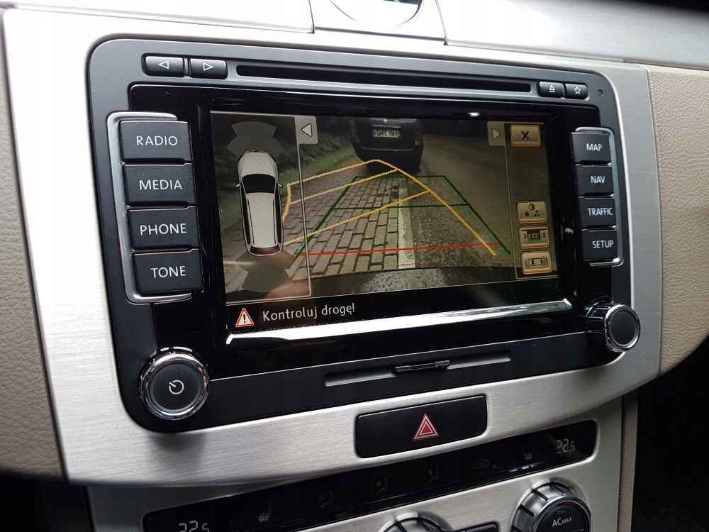 Kamera cofania VW Passat B6 B7 kombi high - 7547695711 - oficjalne archiwum Allegro