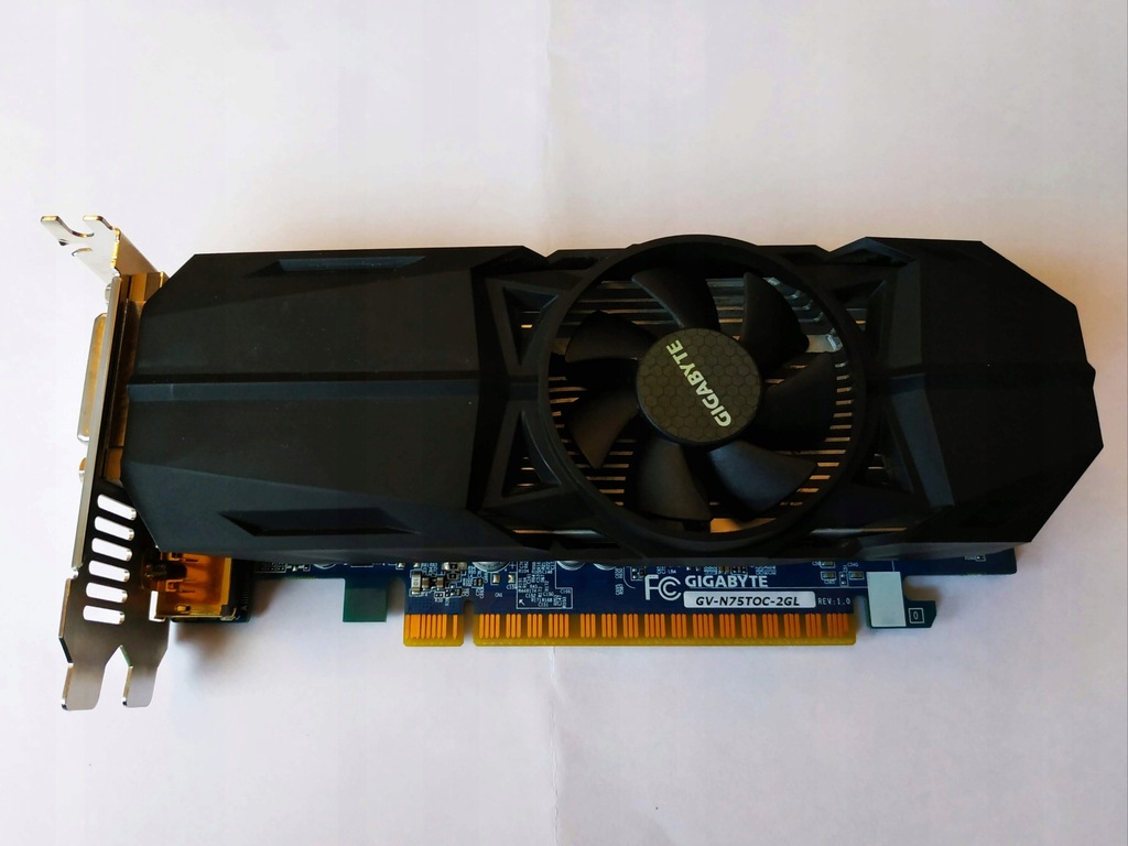Karta Graficzna Nvidia GTX 750Ti Gigabyte LP - 7586689930 - oficjalne ...