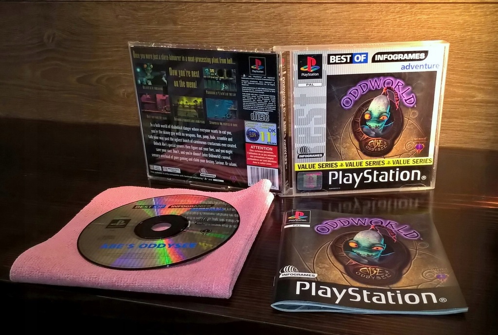 Oddworld Abe’s Odyssey PS1 Playstation - 7542710540 - oficjalne ...