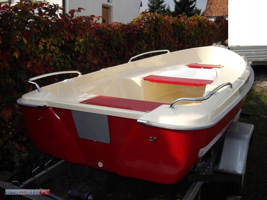 ŁÓDŹ WIOSŁ-MOTOR DELFIN 390 / TRANSPORT / ANTILA / - 7386324923 ...