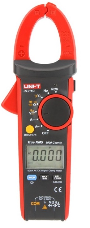 Miernik Multimetr UNI-T UT216C Cęgowy - 7060076957 - oficjalne archiwum ...