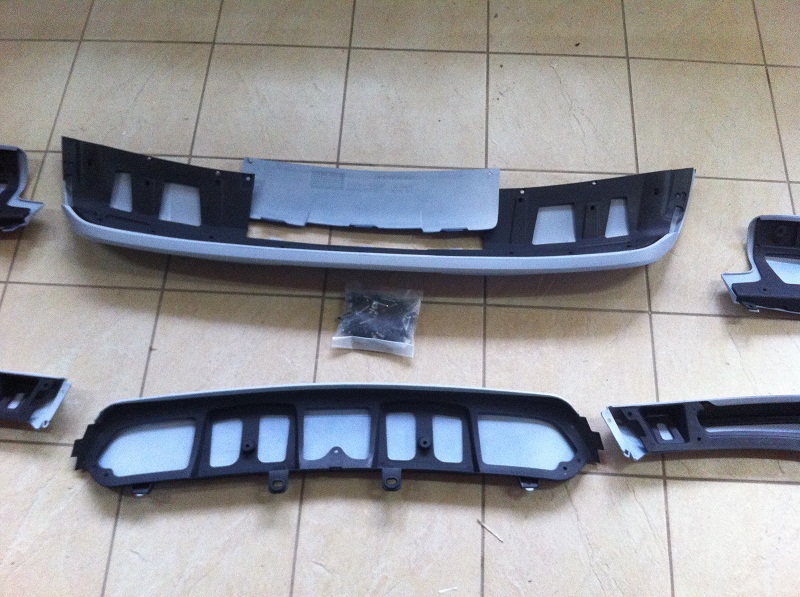 Dokładki zderzaków aero pakiet BMW X5 E70 - 7177155026 - oficjalne ...