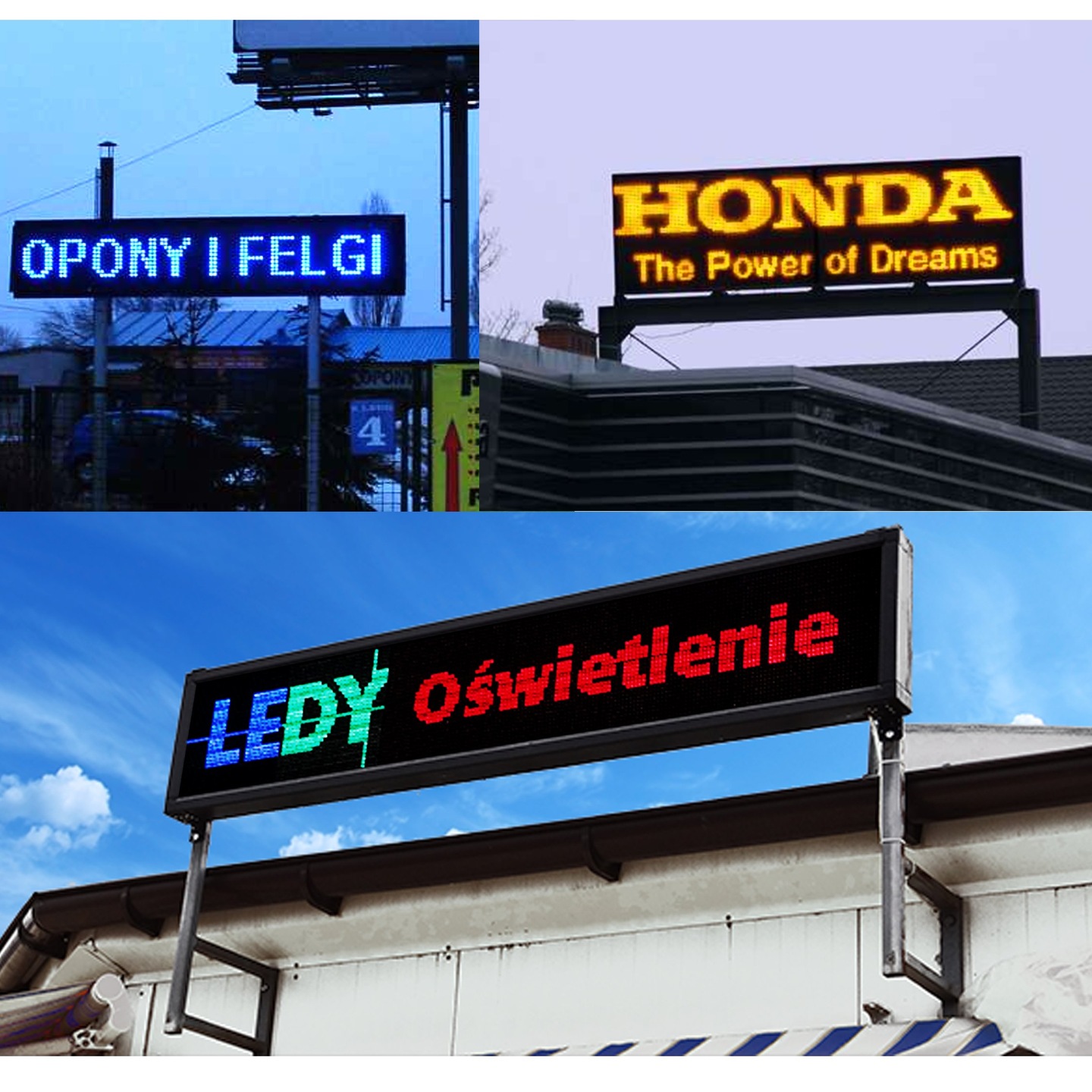 Tablica Reklama Świetlna LED Panel 100x20cm dioda 6562648580 - Allegro.pl