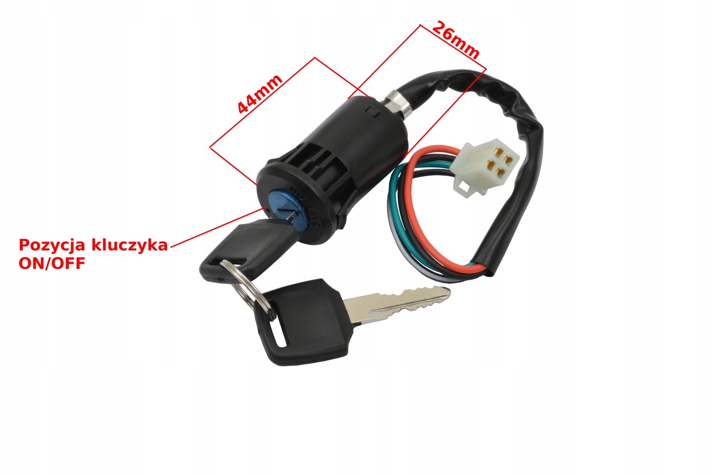 STACYJKA CROSS QUAD ATV 4T 110 125 150 200 250 7718672355 - Allegro.pl