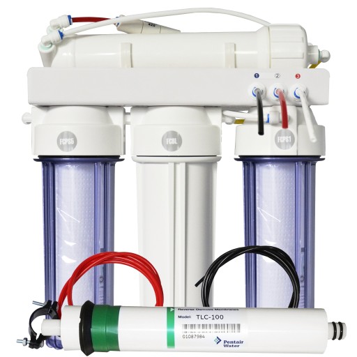 FILTR AKWARYSTYCZNY Z MEMBRANĄ RO4 ODWRÓCONA OSMOZA 100 GPD WKŁADY ...